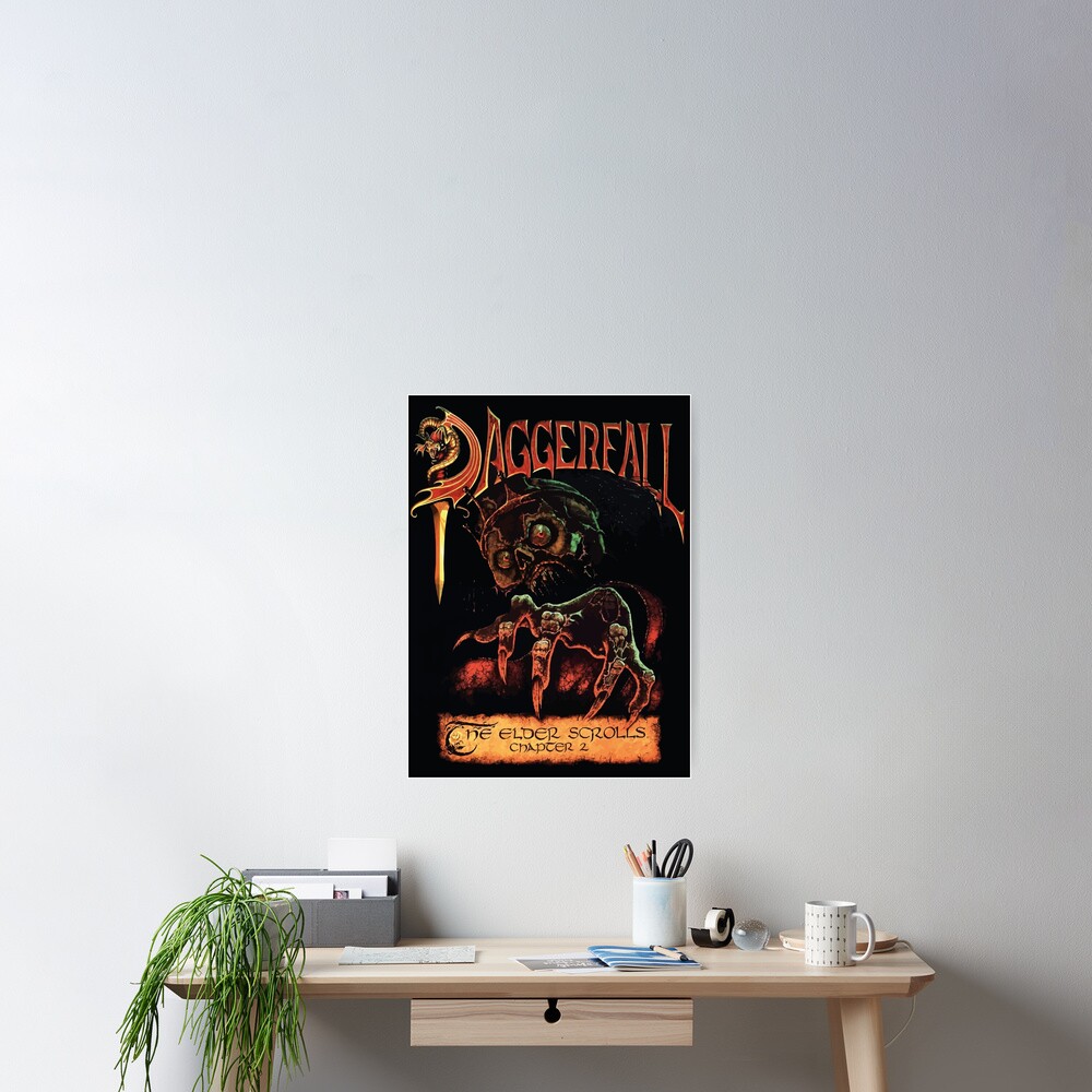 "The Elder Scrolls II: Daggerfall" Poster by AdoringFanArt | Redbubble