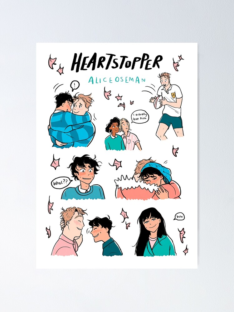 "Heartstopper" Poster for Sale by iprintARTSTORE | Redbubble