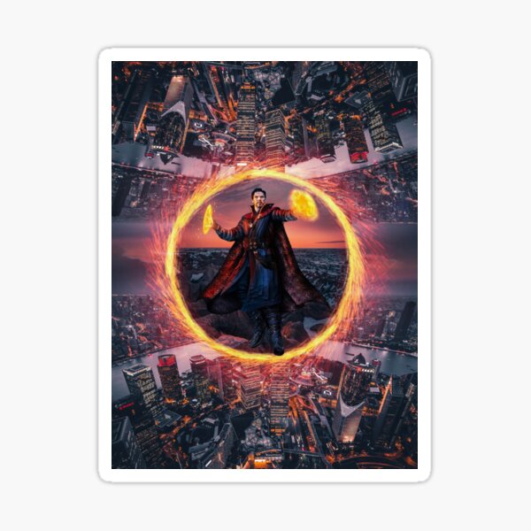 "Doctor Strange " Sticker by SekersWearing | Redbubble