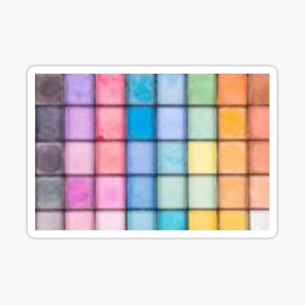 "Artistic Color Blocks" Sticker for Sale by CSstudio128 | Redbubble