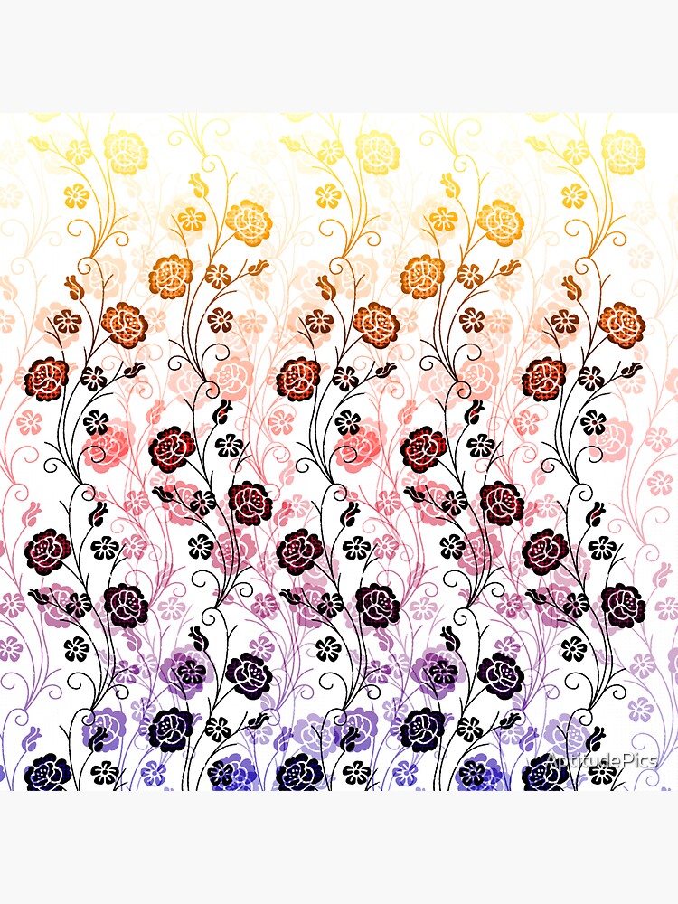 "Chains of Roses" Sticker by AptitudePics | Redbubble