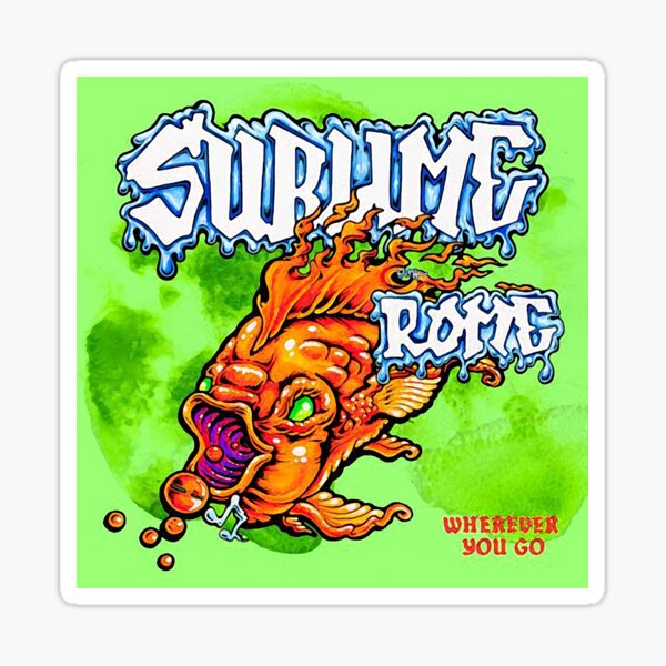 "Sublimes With Rome Badfish" Sticker by CortesUS | Redbubble