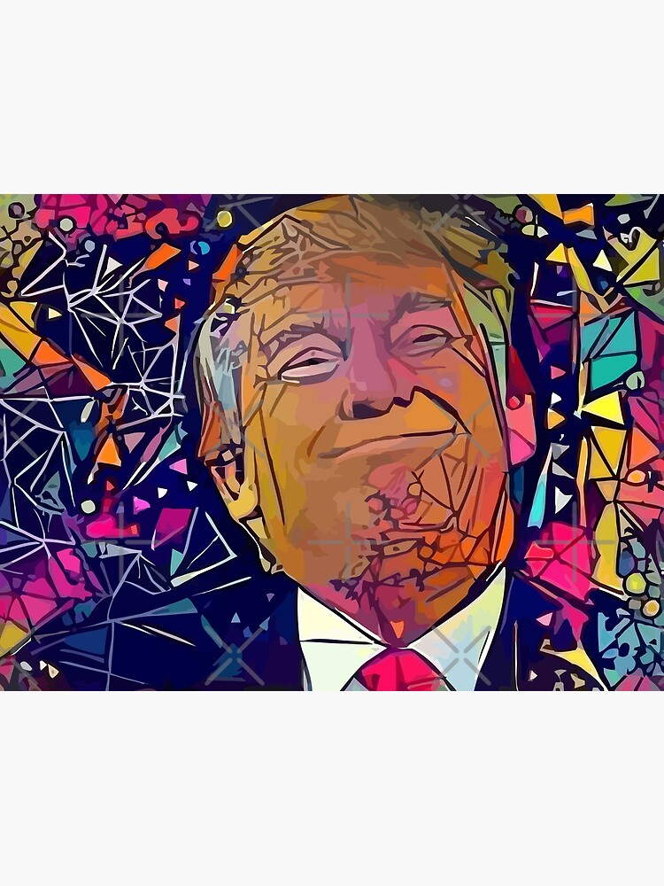 "Abstract Donald Trump" Art Print by stilldan97 | Redbubble