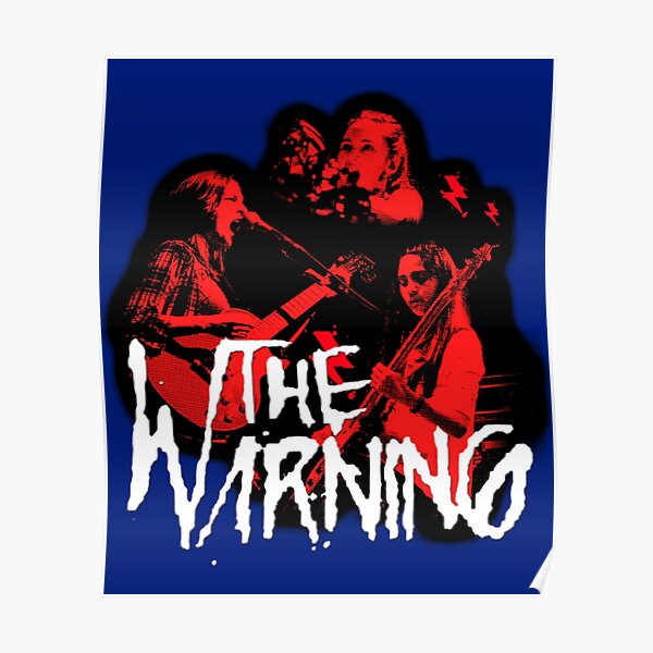 Póster «The Warning Band es una banda de rock Nuestra nueva colección ...