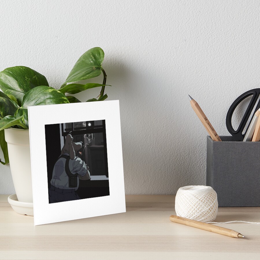 "Noir Sam" Art Board Print for Sale by TK-Subby | Redbubble