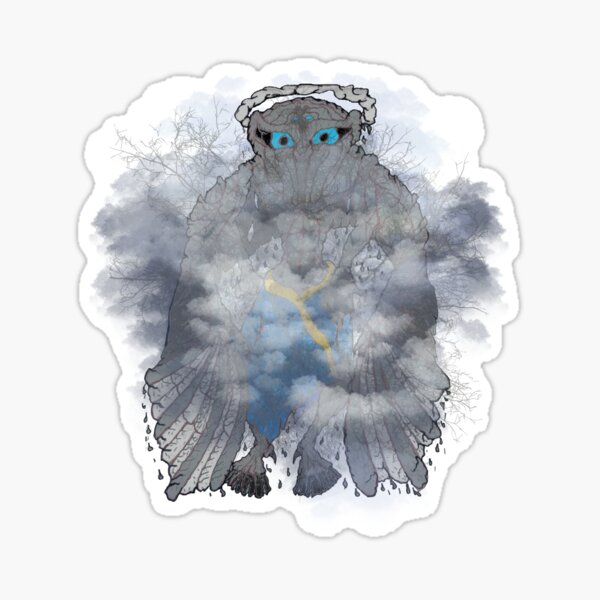 "Ash Angel" Sticker by Hayloskien | Redbubble