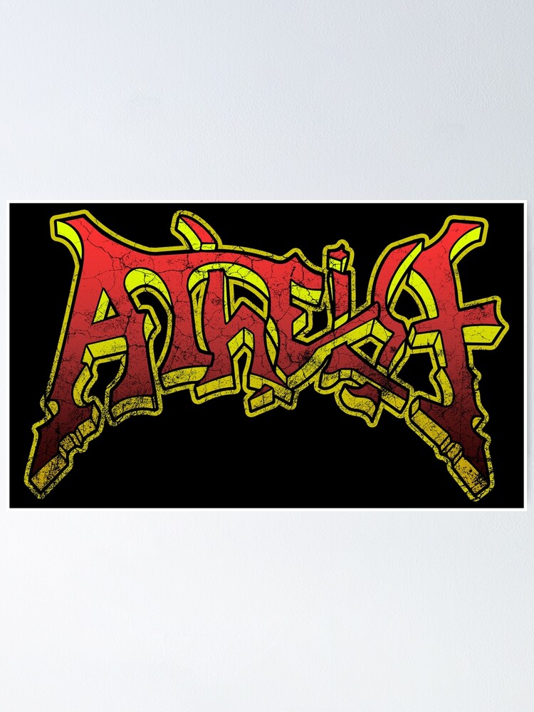 "Atheist Band Logo" Poster for Sale by SihnoXOnhis | Redbubble