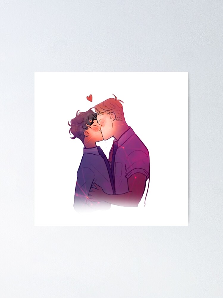 "HeartStopper Kiss Design" Poster for Sale by Lakshan1Store | Redbubble