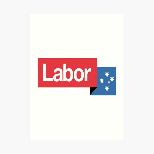"Australian Labor Party Logo " Art Print for Sale by GlaznostGearz ...