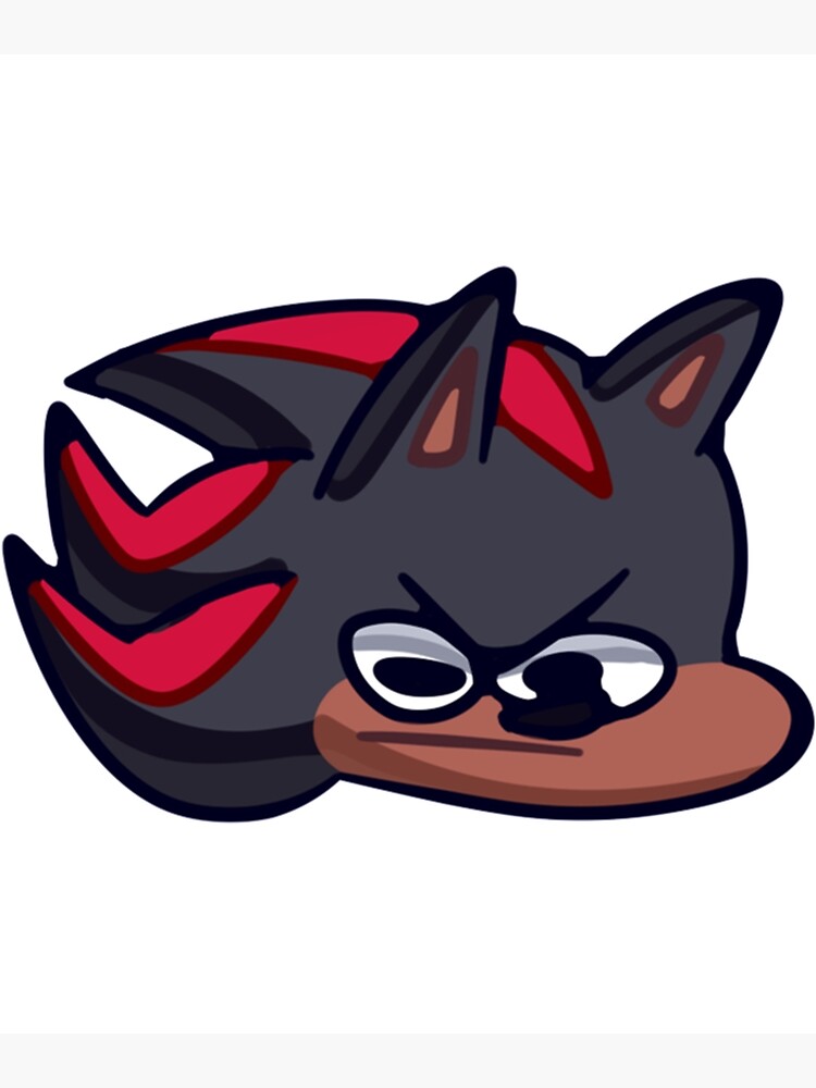 "angry shadow " Poster for Sale by DynamoDeepblues | Redbubble