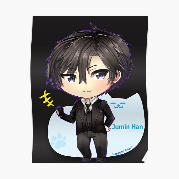 "Mystic Messenger: Jumin Han" Poster by KoyukiMori | Redbubble