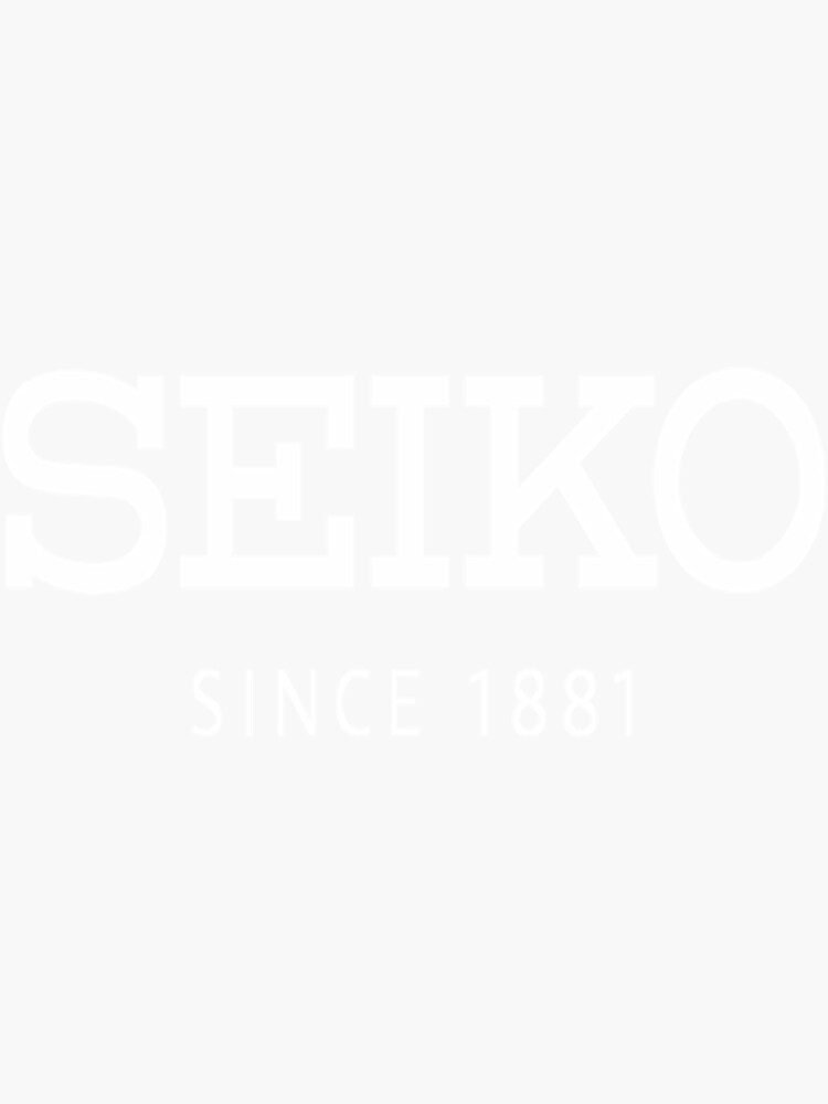 "Sale seiko logo" Sticker by KaylaDuncan | Redbubble