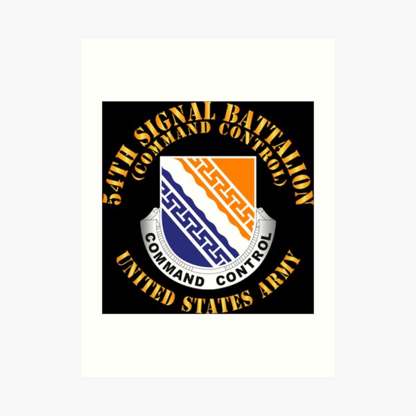 "Army - 54th Signal Battalion - Command Control - US Army - DUI X 300 ...