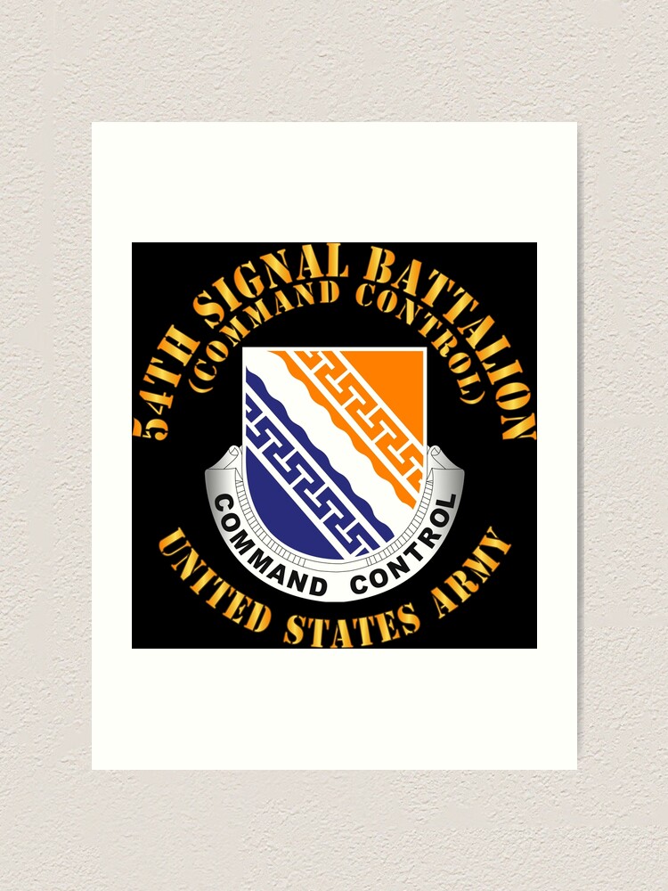 "Army - 54th Signal Battalion - Command Control - US Army - DUI X 300 ...