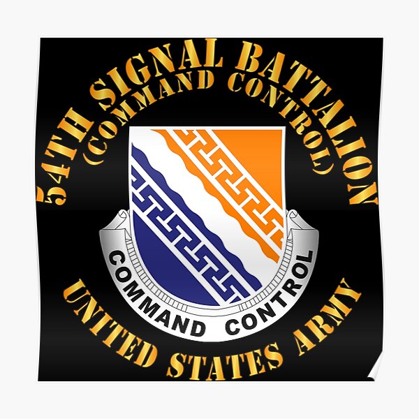 "Army - 54th Signal Battalion - Command Control - US Army - DUI X 300 ...