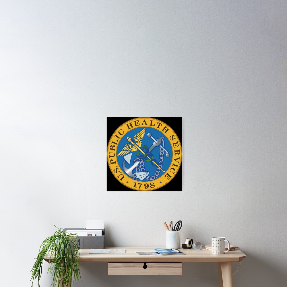"USPHS - United States Public Health Service Seal - Color" Poster for ...