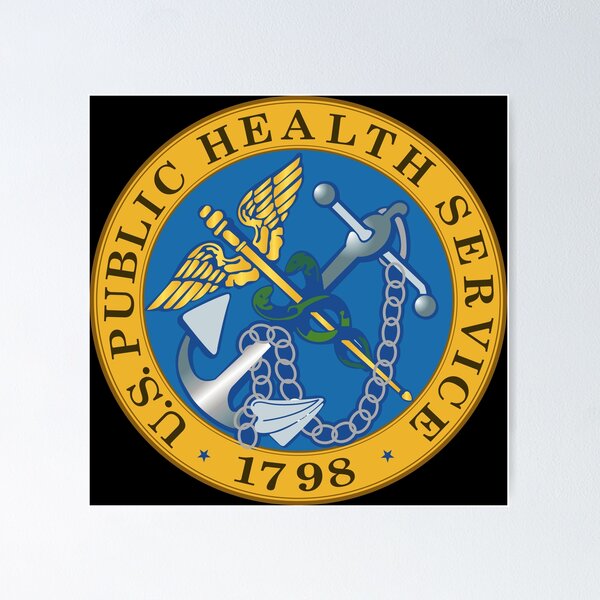 "USPHS - United States Public Health Service Seal - Color" Poster for ...
