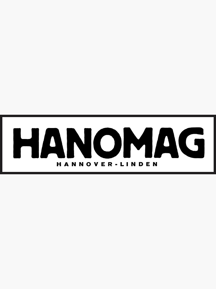 "Hanomag logo" Sticker by peteroldfield | Redbubble