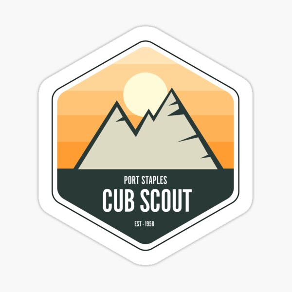 Cub Scout Sticker By Darktides Redbubble