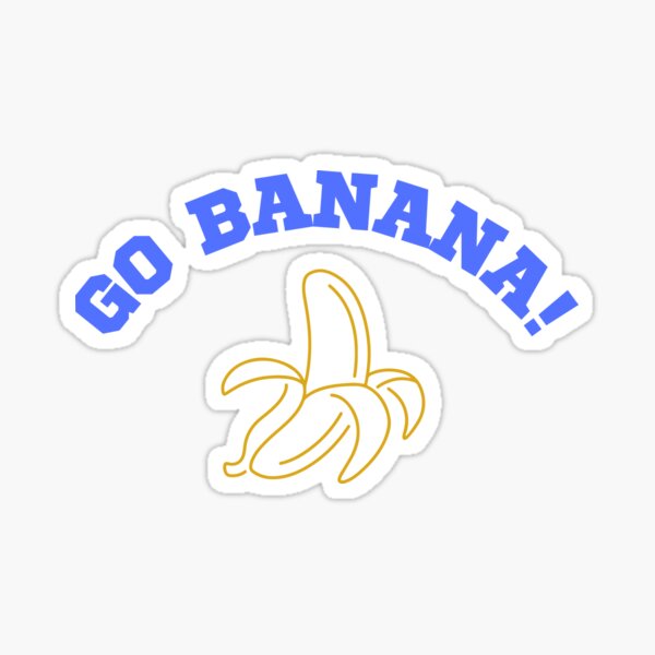 "Funny sports teams, Quotes- Simpsons Go Banana" Sticker by MDDOS ...