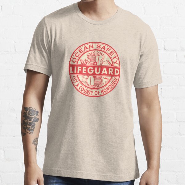 "Hawaii Lifeguard Logo" Essential T-Shirt for Sale by mrdoomits | Redbubble