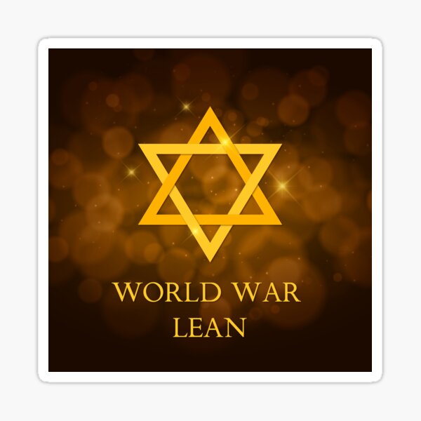 "World War Lean Essential T-Shirt " Sticker by Paziya20 | Redbubble