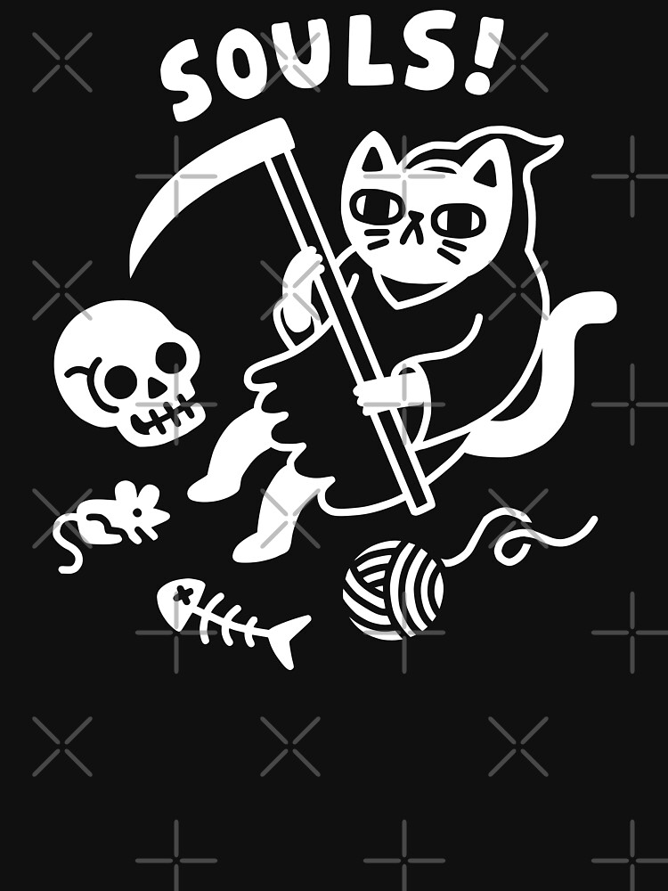 "Death Cat" T-shirt for Sale by obinsun | Redbubble | cat t-shirts ...