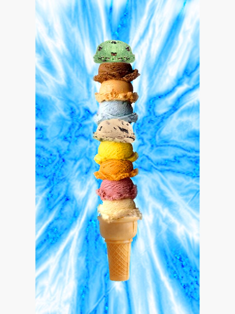 "Scream your Colors Proudly ~ ICE CREAM" Sticker for Sale by ...