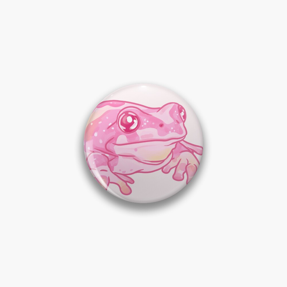 "Pink milk frog " Sticker for Sale by Angelxbeans | Redbubble
