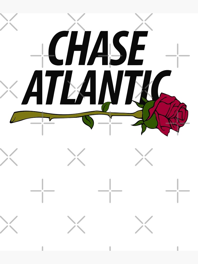 Póster «Logotipo de Chase Atlantic Merch Rose» de dangkimyen43266 ...
