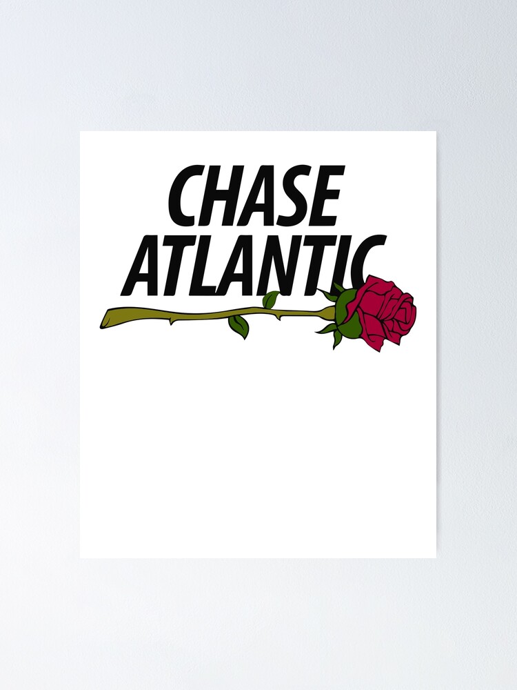 Póster «Logotipo de Chase Atlantic Merch Rose» de dangkimyen43266 ...