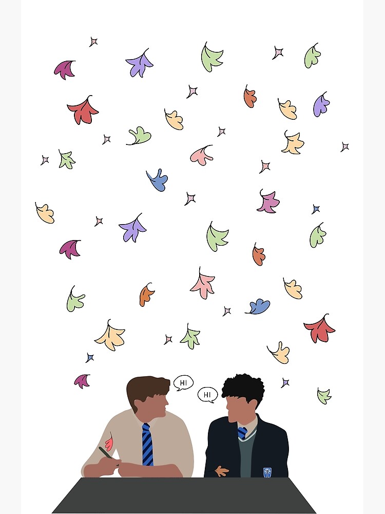 "Heartstopper Leaves, Nick Nelson and Charlie Spring" Poster by ...