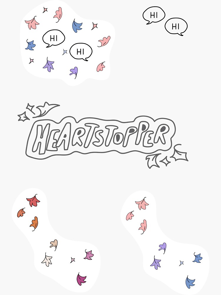 Pegatina «Pegatinas de hojas Heartstopper, Nick Nelson y Charlie Spring ... Pegatina «Pegatinas de hojas Heartstopper, Nick Nelson y Charlie Spring ...