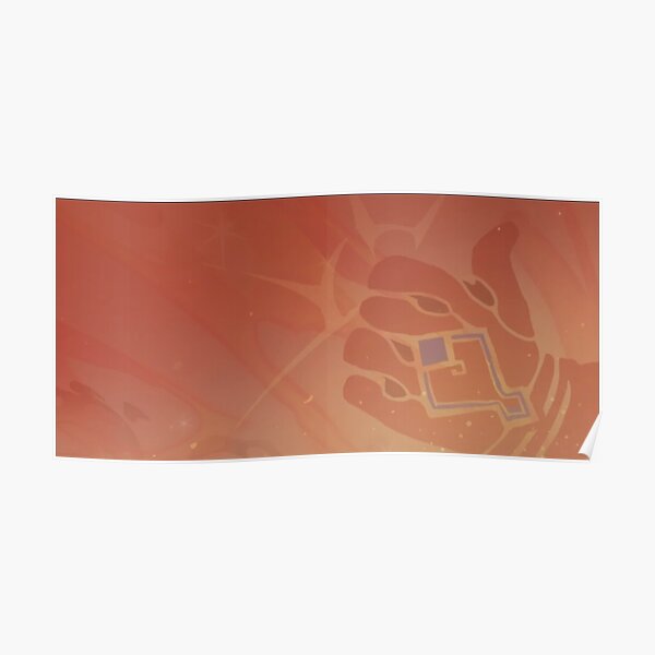 " Genshin Impact Bennett Name card: Recognotion" Poster for Sale by ...