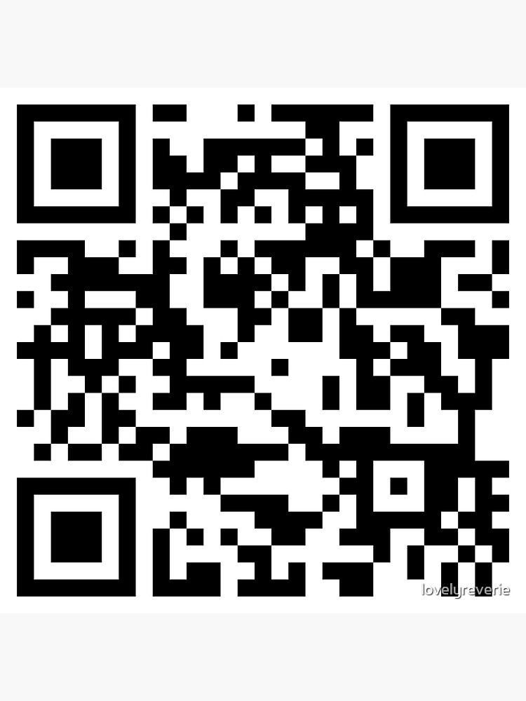 Pegatina «Código QR de Shrek 'Necesito un héroe'» de lovelyreverie ...