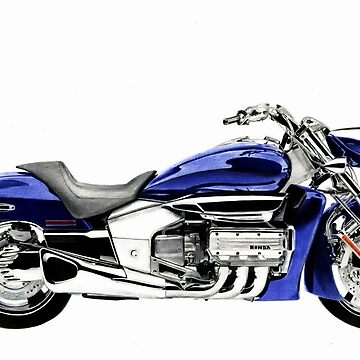 "Honda Valkyrie Rune." Poster for Sale by Scherbatyuk | Redbubble