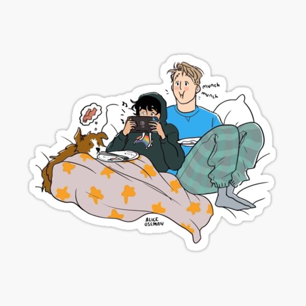 "heartstopper " Sticker for Sale by AilynVillaAAA | Redbubble