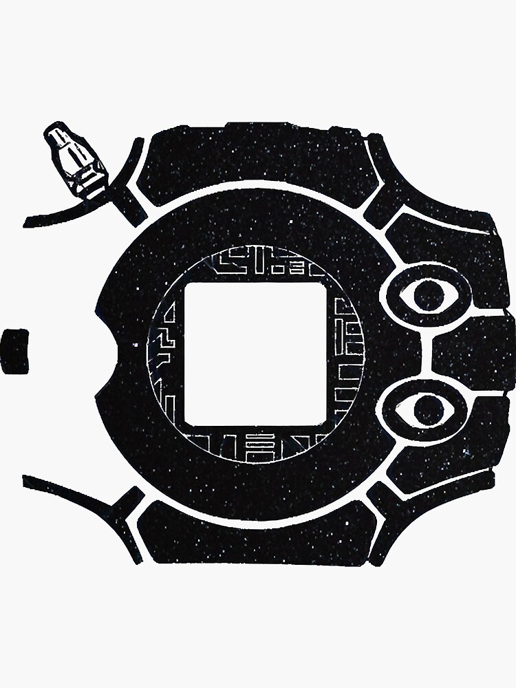 "Digivice" Sticker for Sale by KellyMcn967811 | Redbubble