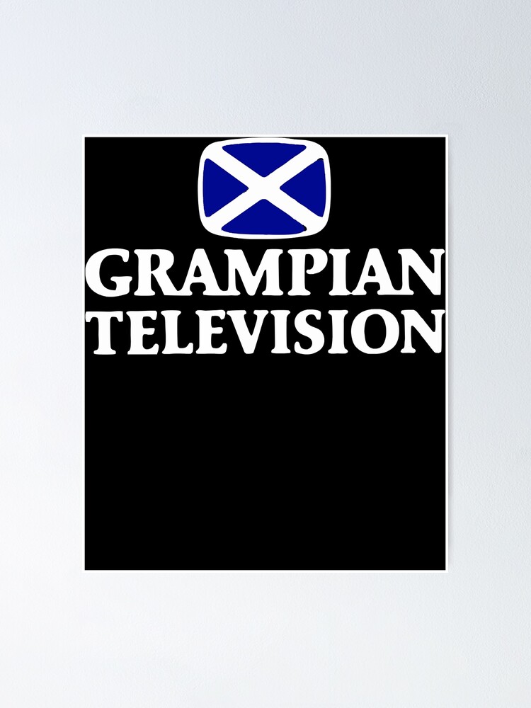 Póster «Mercancía del logotipo de Grampian TV» de cavionpiercef | Redbubble