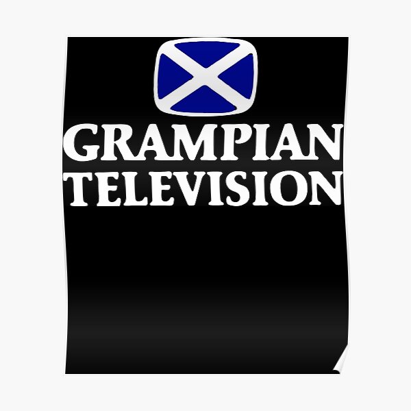 "Grampian TV Logo Merchandise" Poster for Sale by cavionpiercef | Redbubble