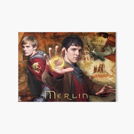 "BBC Merlin Poster 2" Art Board Print by Alysaurum | Redbubble