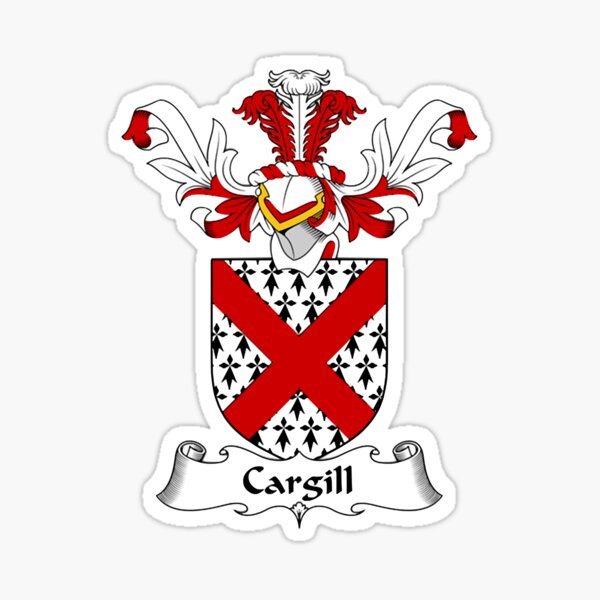 " Cargill Arms For Men And Women" Sticker by BrookCrooks | Redbubble