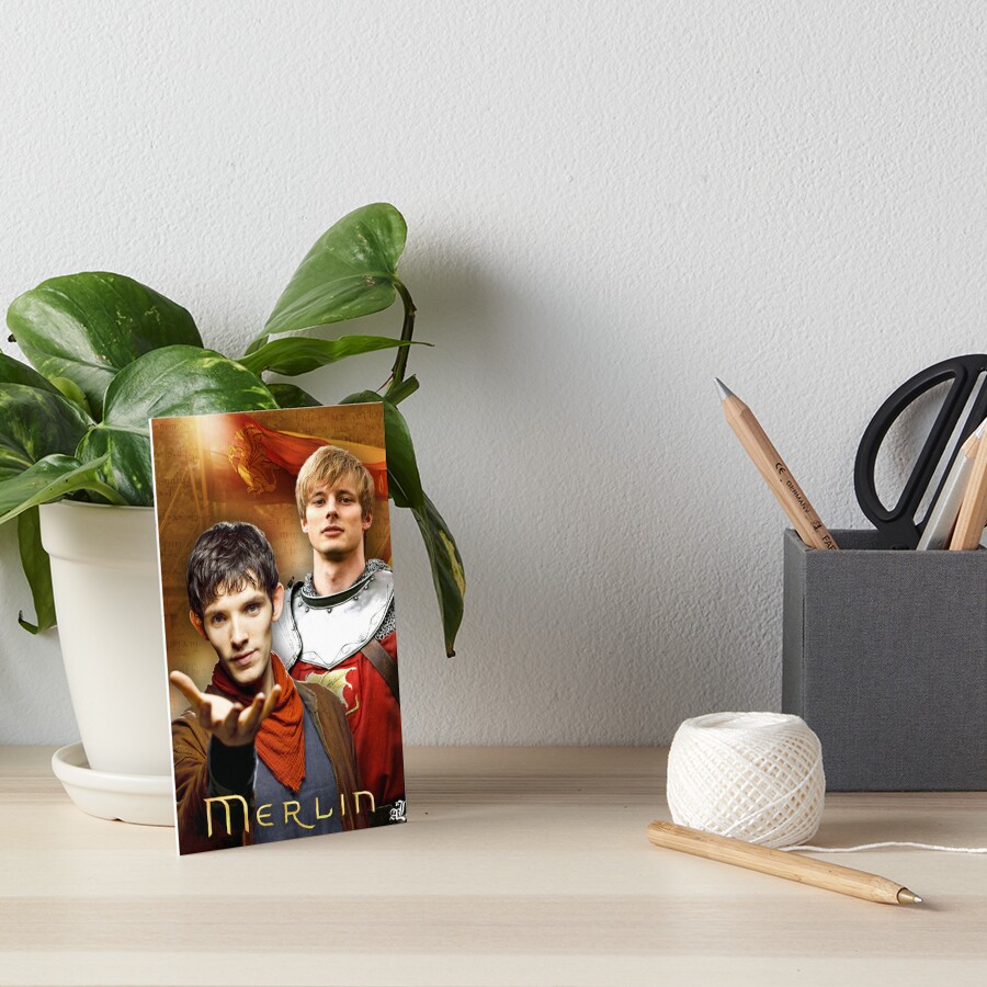 "BBC Merlin Poster 7" Art Board Print for Sale by Alysaurum | Redbubble