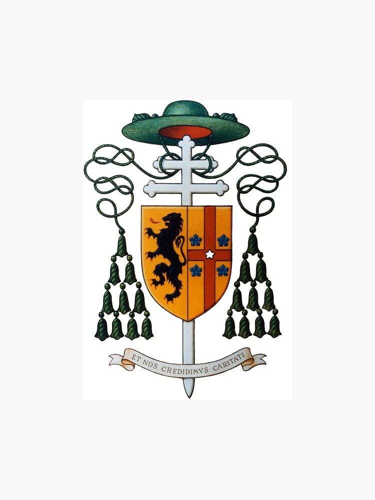 "Archbishop Lefebvre Coat of Arms" Sticker for Sale by CalderUK | Redbubble