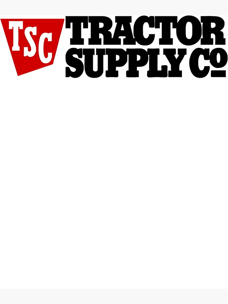 " Tractor Supply TSC Logo Merchandise" Photographic Print for Sale by ...