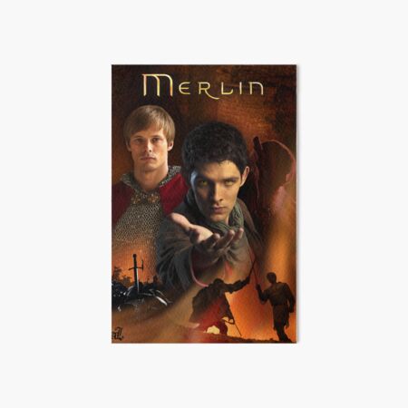 "BBC Merlin Poster 9" Art Board Print by Alysaurum | Redbubble