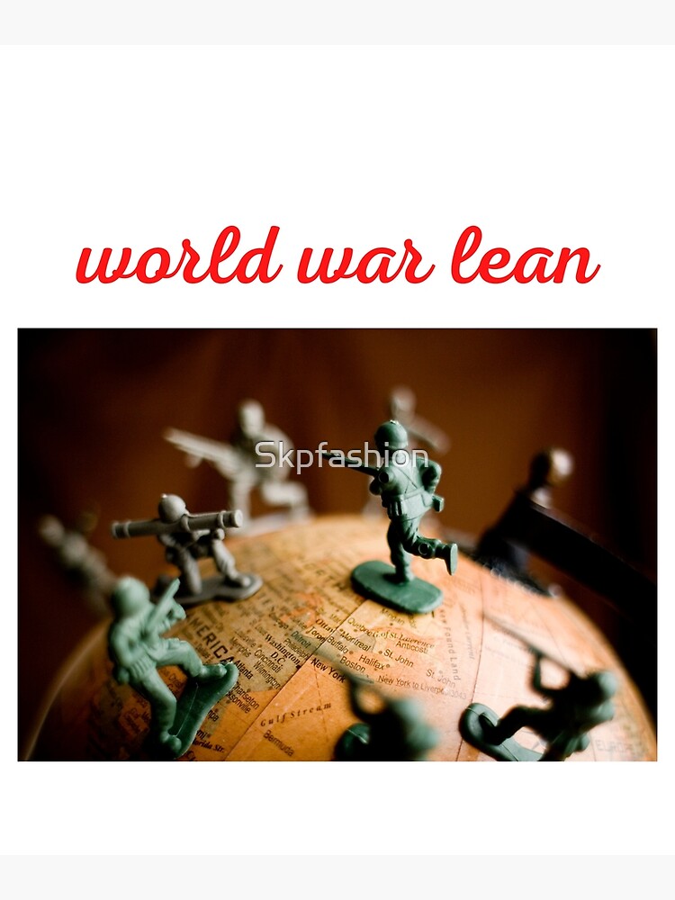 "world war lean art" Poster for Sale by Skpfashion | Redbubble