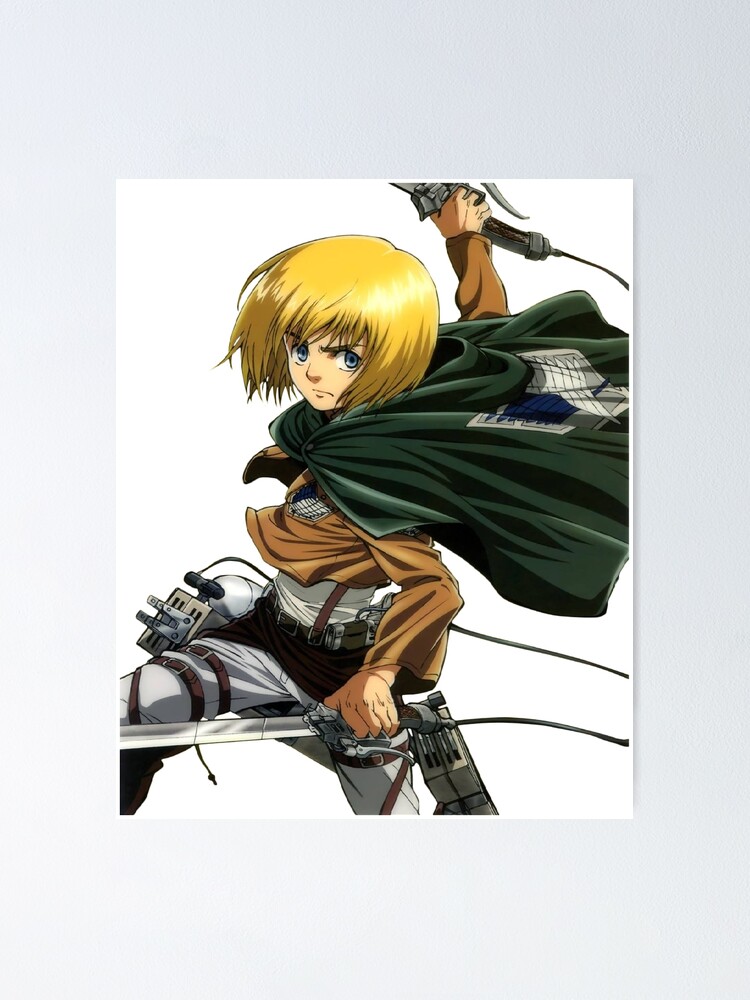 "Shingeki no Kyojin (Armin Arlert)" Poster for Sale by scream1212 ...