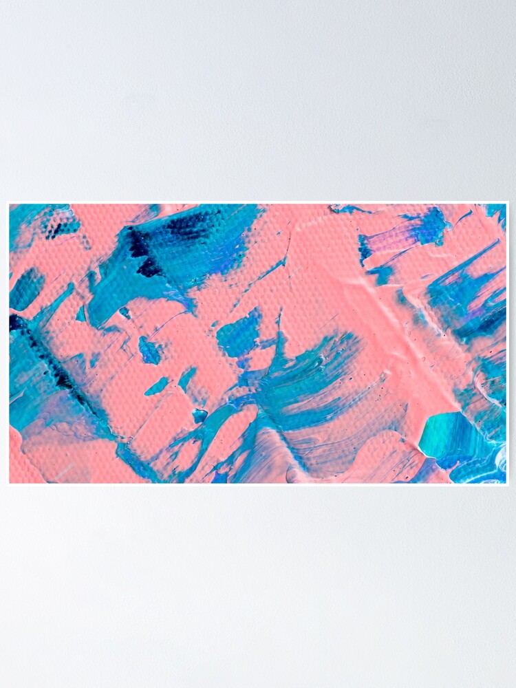 "Paint smudge textured background in pink aesthetic style creative art ...