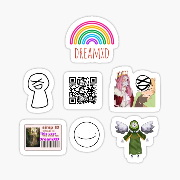 "dreamxd sticker pack " Sticker for Sale by bestizeyy | Redbubble